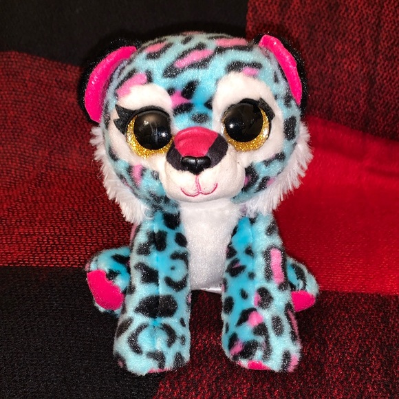 Toys | Zuru Coco Surprise Blue Pink Leopard Cub Plush | Poshmark